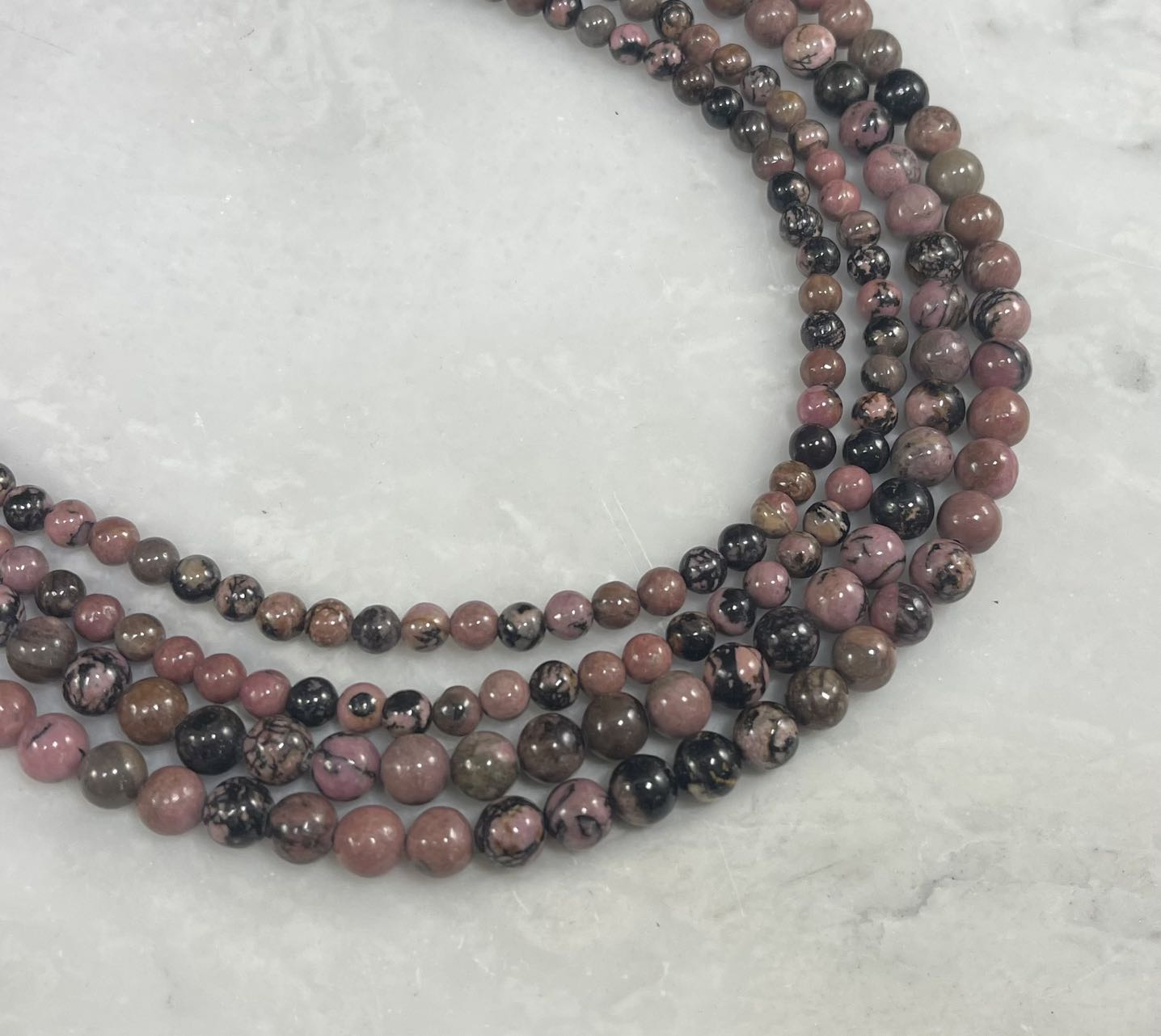 Black Rhodonite Round – The Perfect Gem